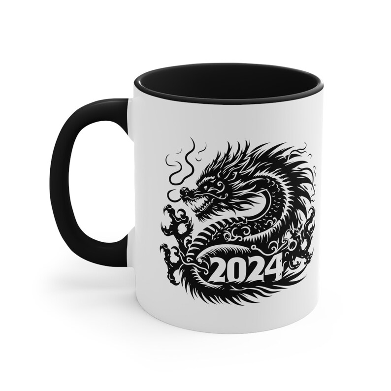 Year of the Dragon 2024 Chinese New Year Coffee Mug, 11oz - Etsy