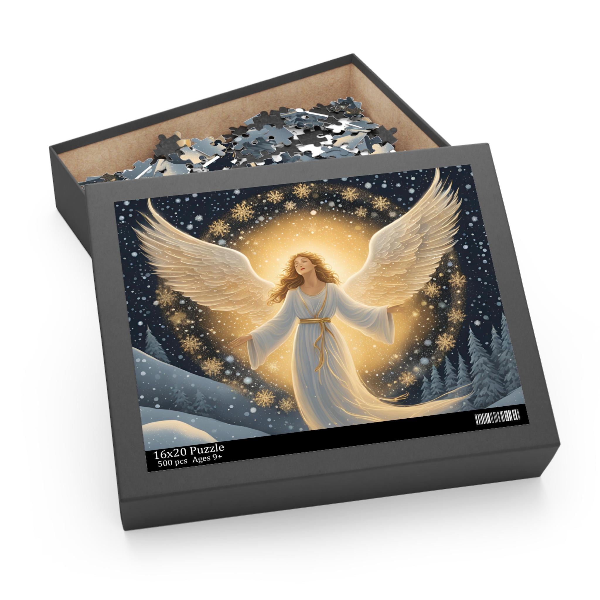 Angel Wings Puzzle - Enchanting 500-piece Jigsaw for Relaxation, Best ...