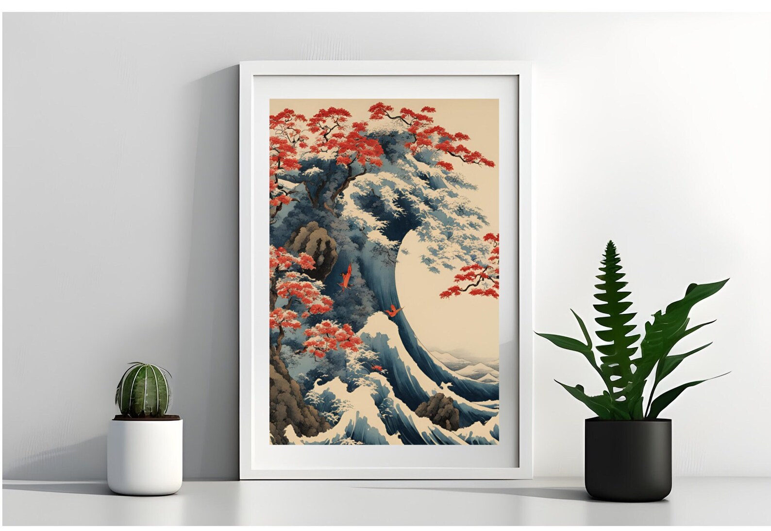 Digital Art Print-sakura Blossom Wall Art-printable Japan Nature ...