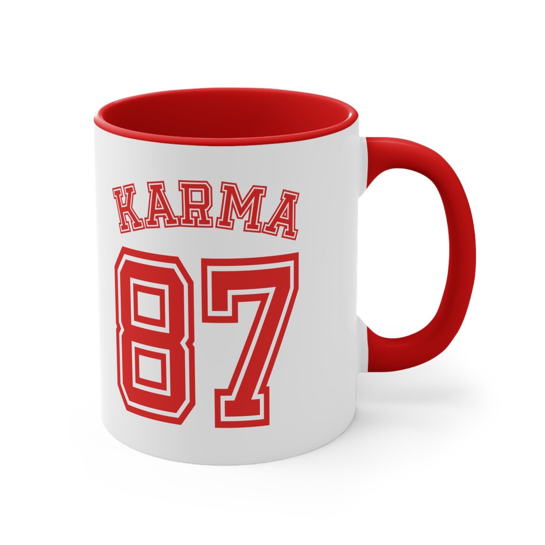 KARMA 87. Homage to the Swift Kelce Matchup. Perfect Gift for Swifties ...
