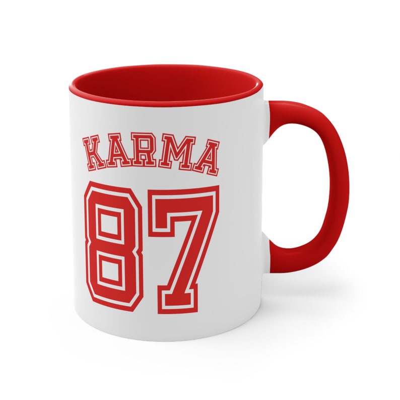 KARMA 87. Homage to the Swift Kelce Matchup. Perfect Gift for Swifties ...