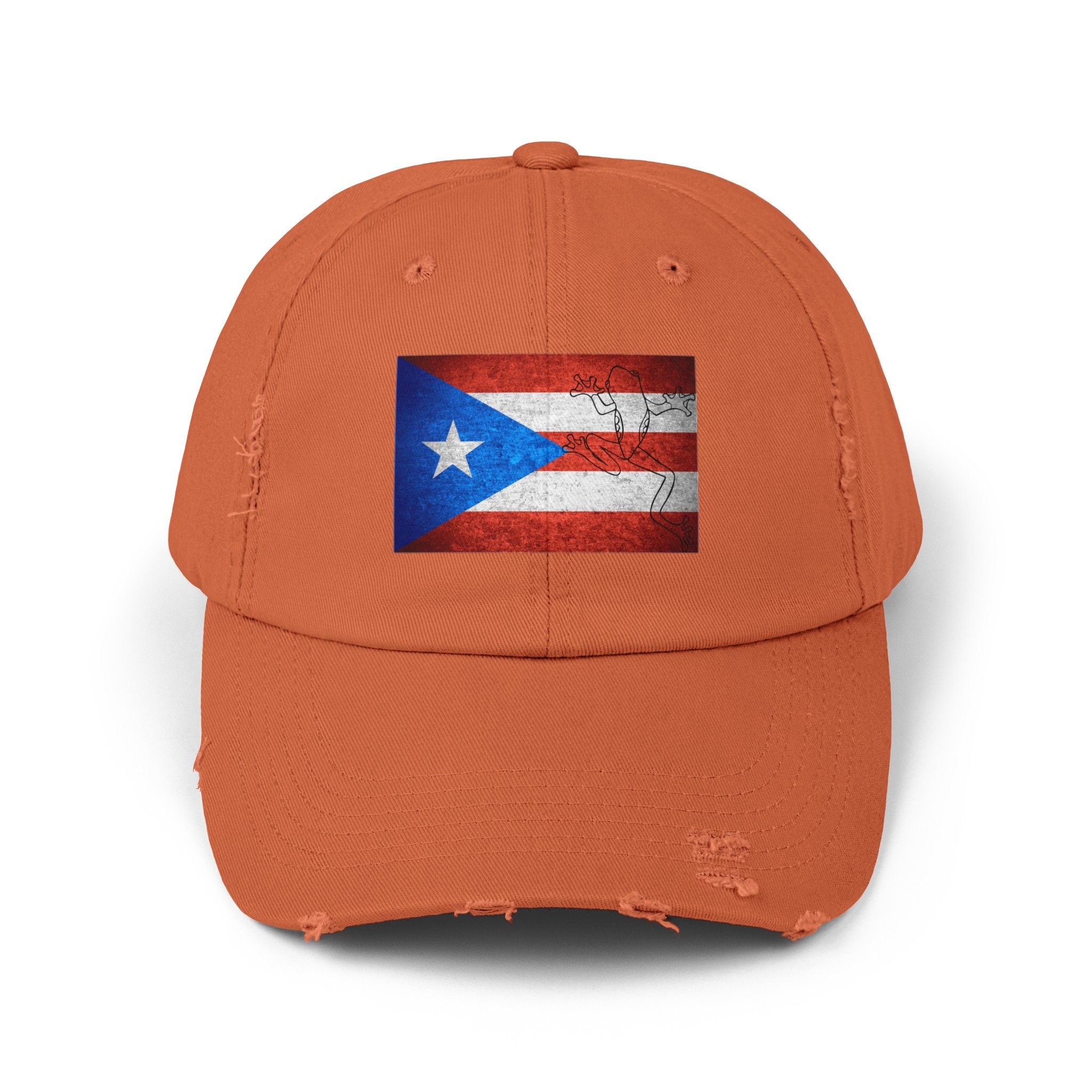 Puerto Rico Flag Distressed Caps: Show Support and Heritage in Style - Etsy