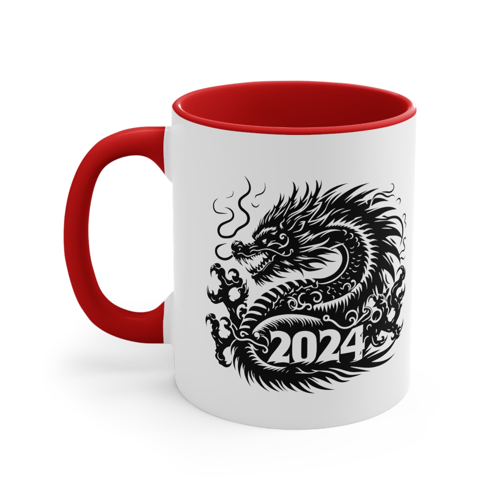 Year of the Dragon 2024 Chinese New Year Coffee Mug, 11oz - Etsy