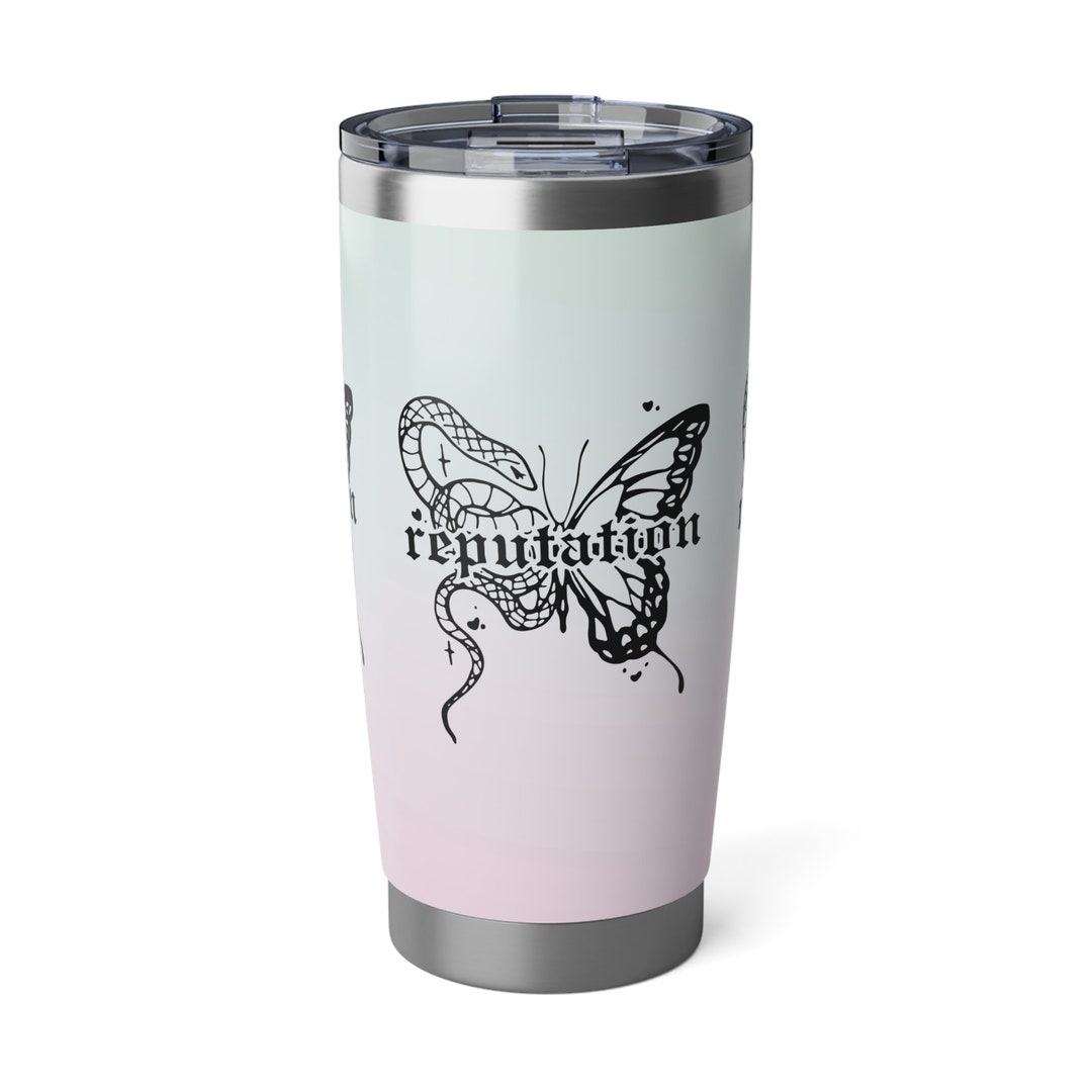 REPUTATION Butterfly and Snake Design. Perfect Gift for Swifties 20oz ...