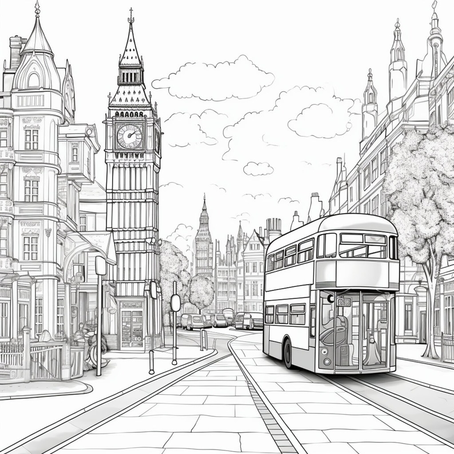 Coloring Book World Cities Vol. 1 - Etsy