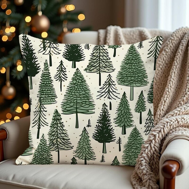 Holiday Pillow Cover - Etsy
