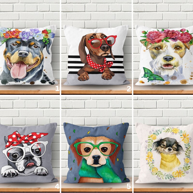 Dog Pillow Case - Etsy