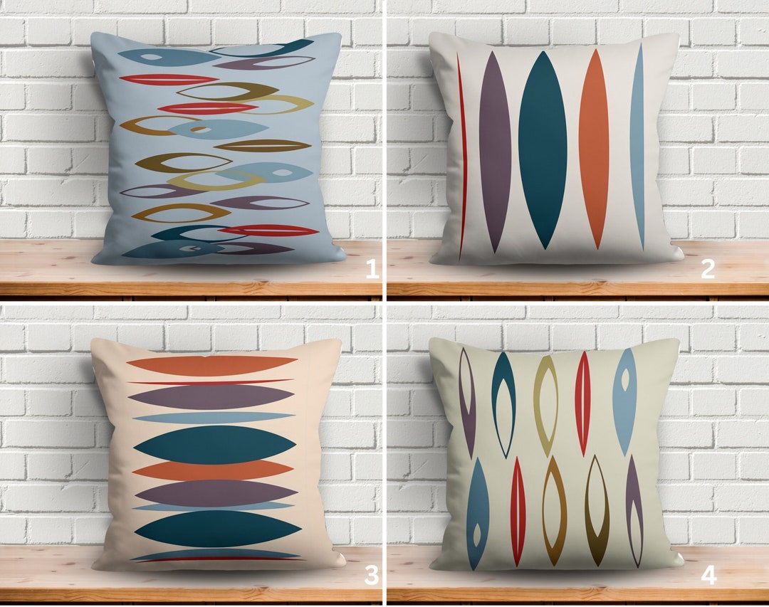 Abstract Cushion Cover, Contemporary Abstract Decor, Artistic Pillow ...