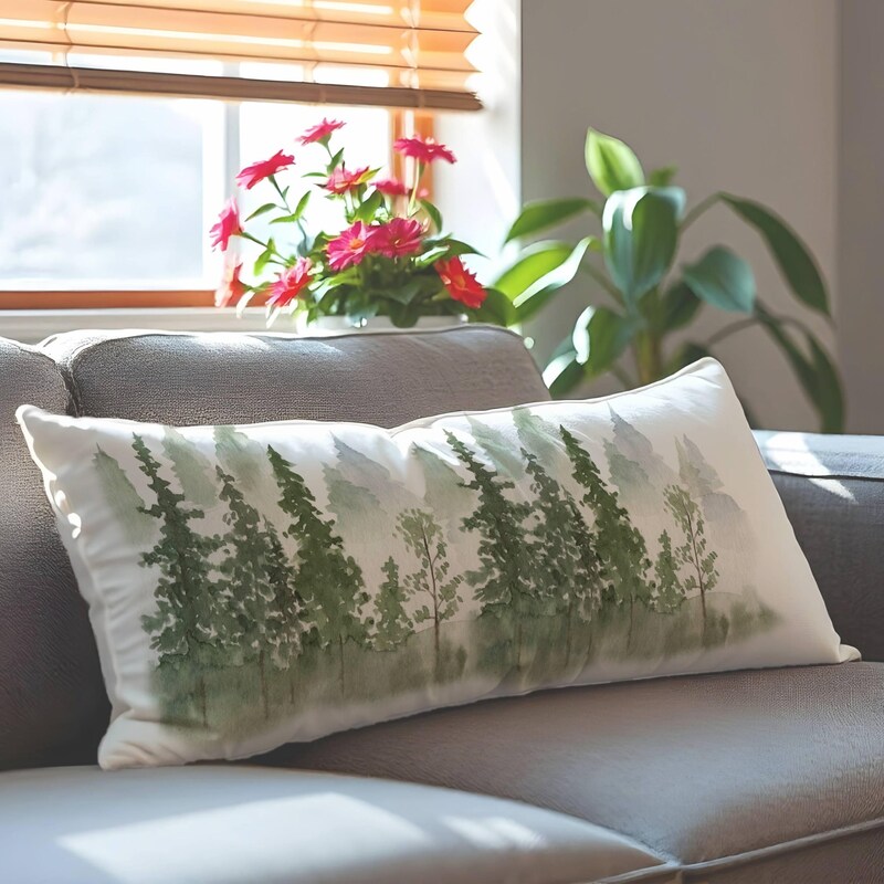 Forest Pillow - Etsy