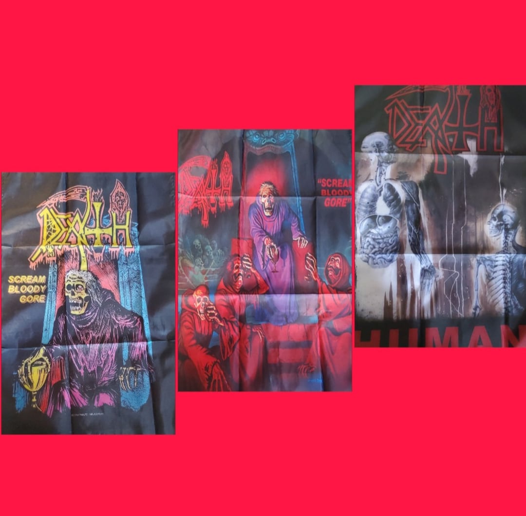 Death Poster Flag - Etsy