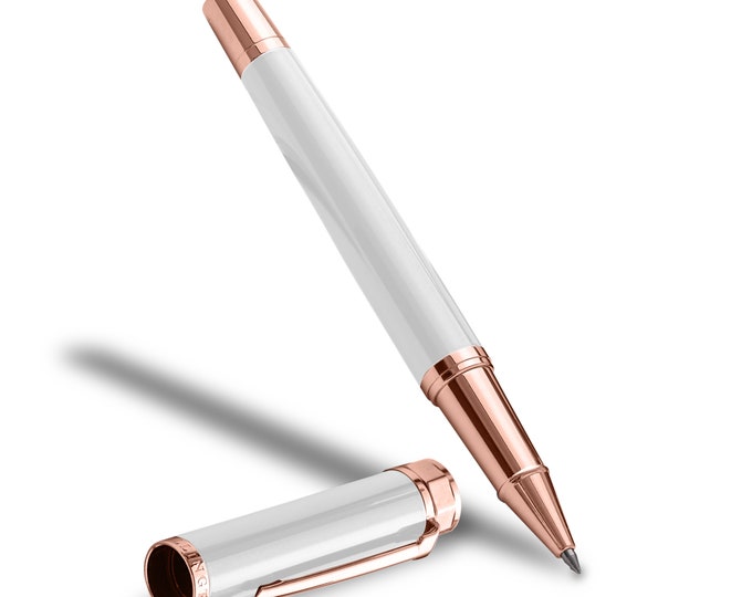 Ellington Pens Alpine Rose Rollerball Pen Luxury Rollerball Pen Gift ...