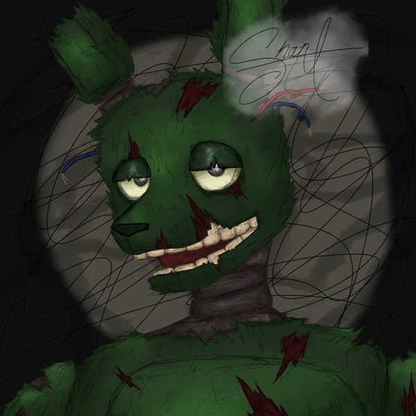 Springtrap Art - Etsy