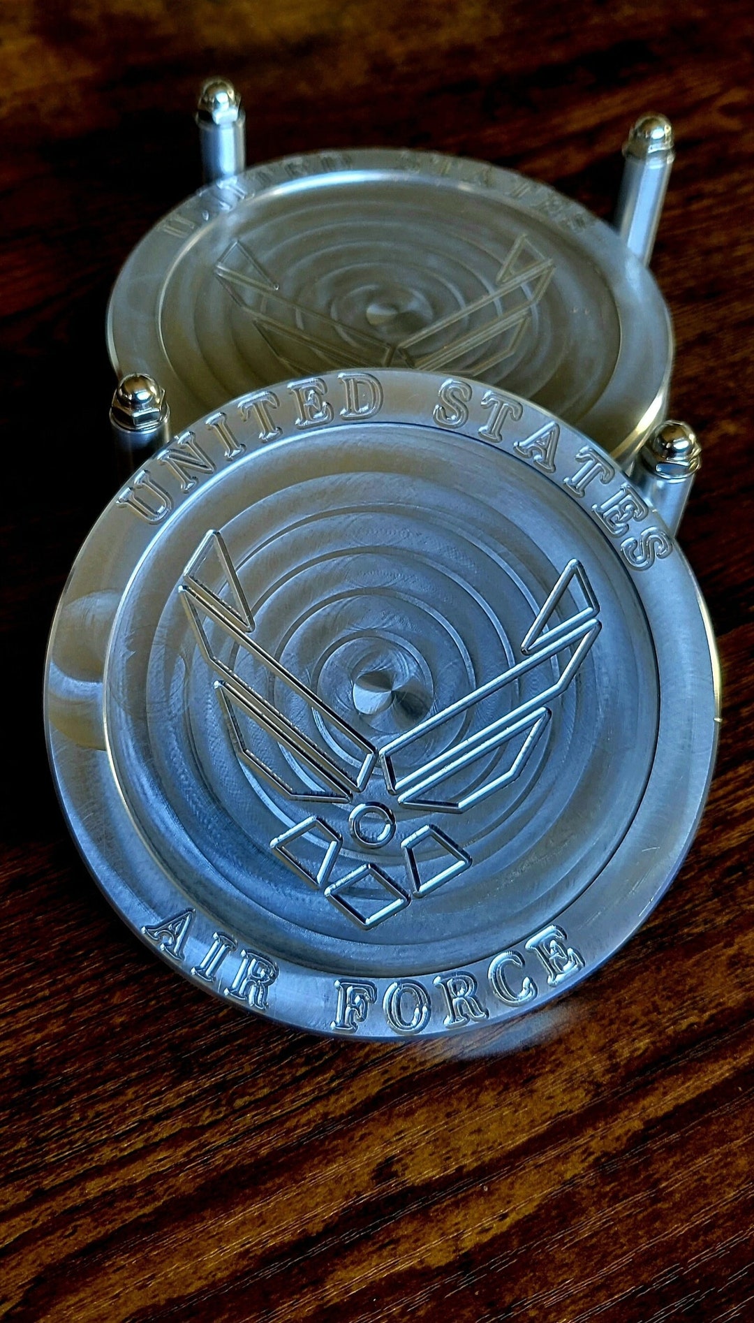 United States Air Force Aluminum Coaster Sets - Etsy