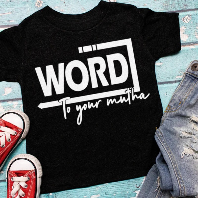 Word to Your Mother - Etsy