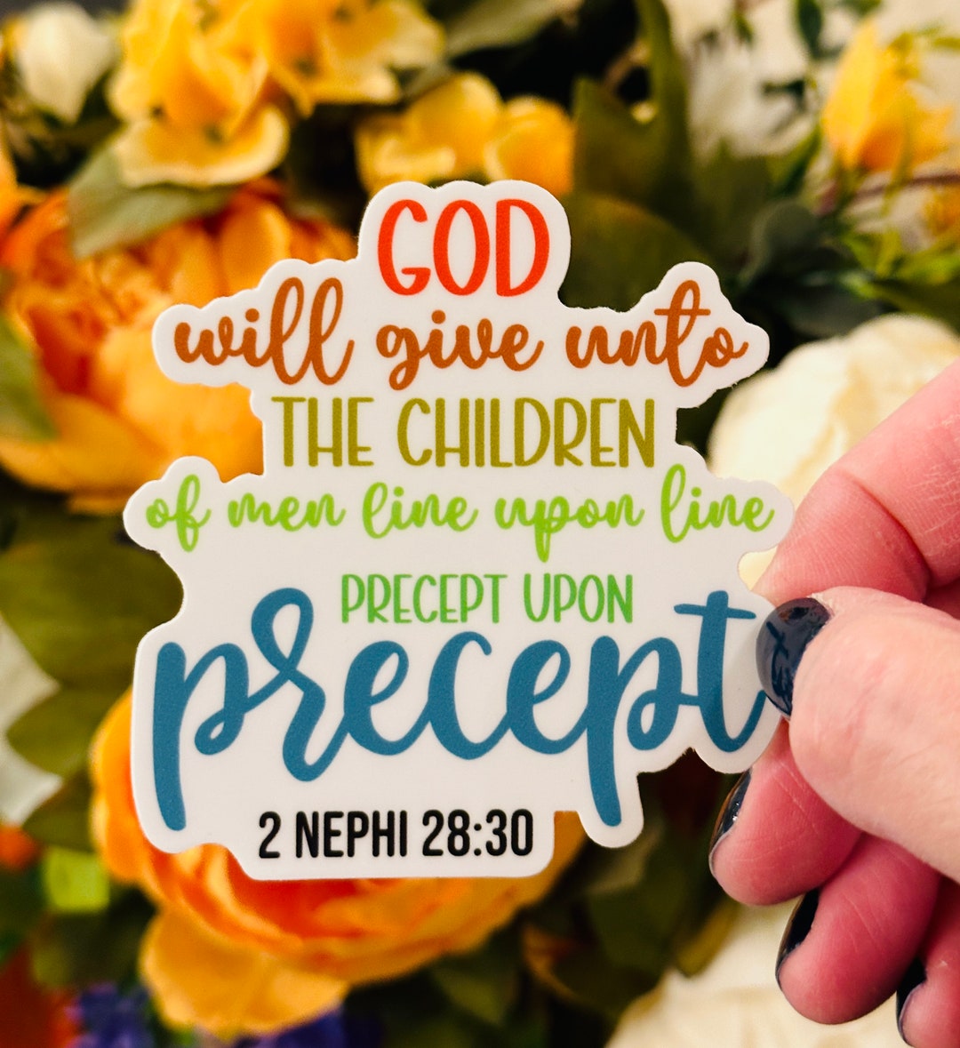 LDS 5 Book of Mormon Seminary Doctrinal Mastery ONE STICKER Scriptures ...