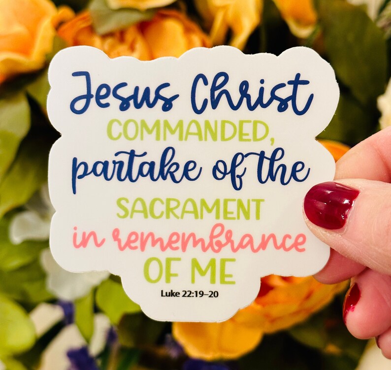 LDS 6 New Testament Seminary Doctrinal Mastery ONE STICKER Scriptures ...