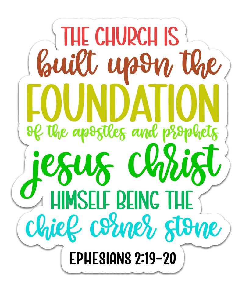 LDS 17 New Testament Seminary Doctrinal Mastery ONE STICKER Scriptures ...