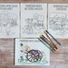 LDS Pioneer Day Coloring Pages, "mormon" Pioneers, Full-page Hand-drawn ...