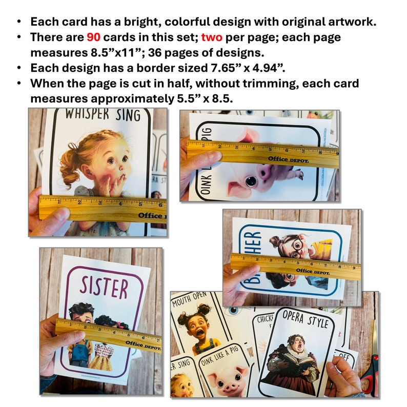 LDS Singing Time BUNDLE; 2 Cards/page, "who Should Sing?" & "ways to ...