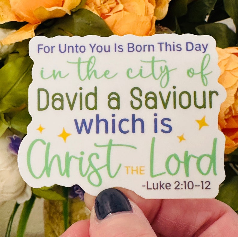 LDS 5 New Testament Seminary Doctrinal Mastery ONE STICKER Scriptures ...