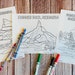 LDS Pioneer Landmarks Coloring Pages, "mormon" Pioneers, Full-page Hand ...