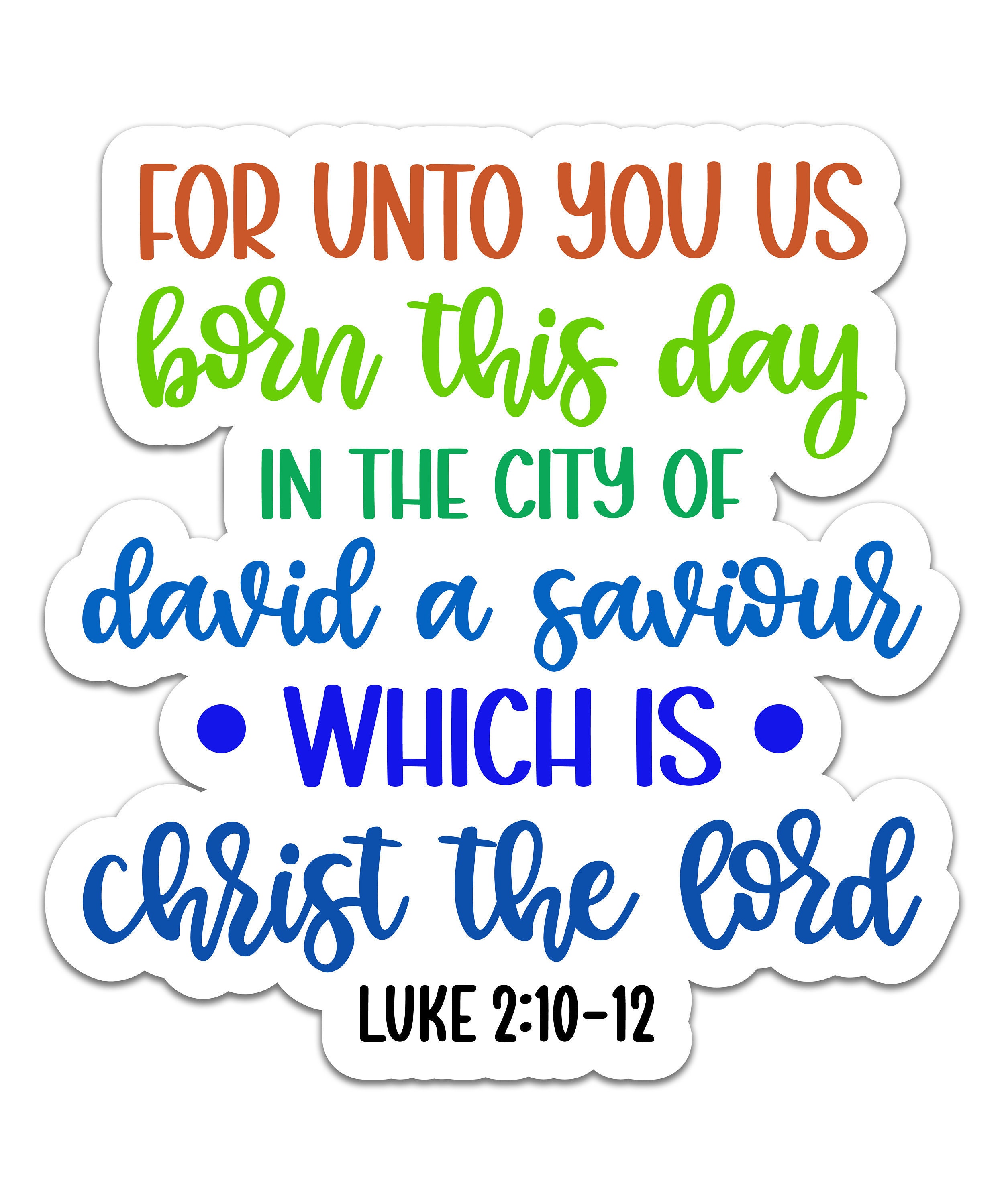 LDS 5 New Testament Seminary Doctrinal Mastery ONE STICKER Scriptures ...