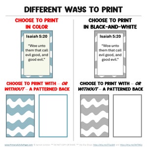 LDS Old Testament, Seminary Doctrinal Mastery Scripture Passages and ...