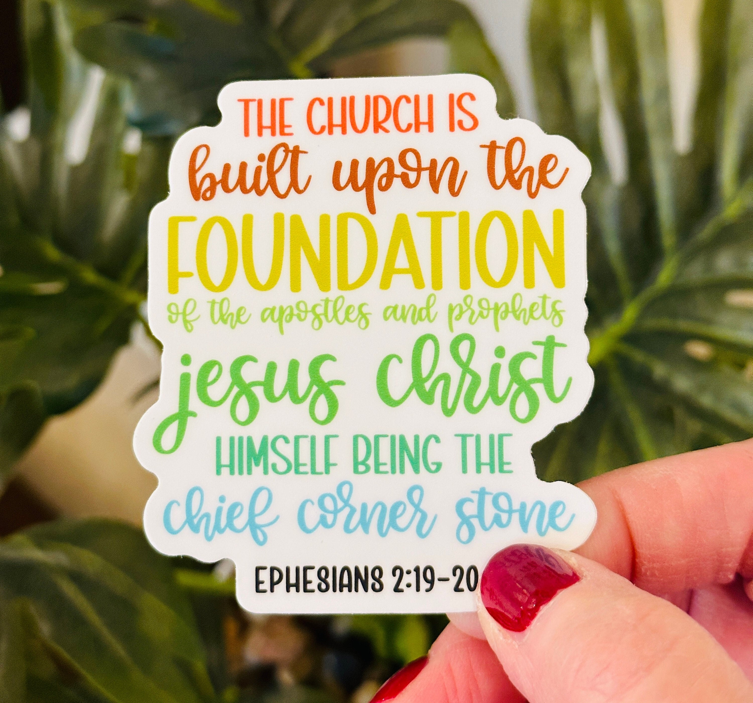 LDS 17 New Testament Seminary Doctrinal Mastery ONE STICKER Scriptures ...