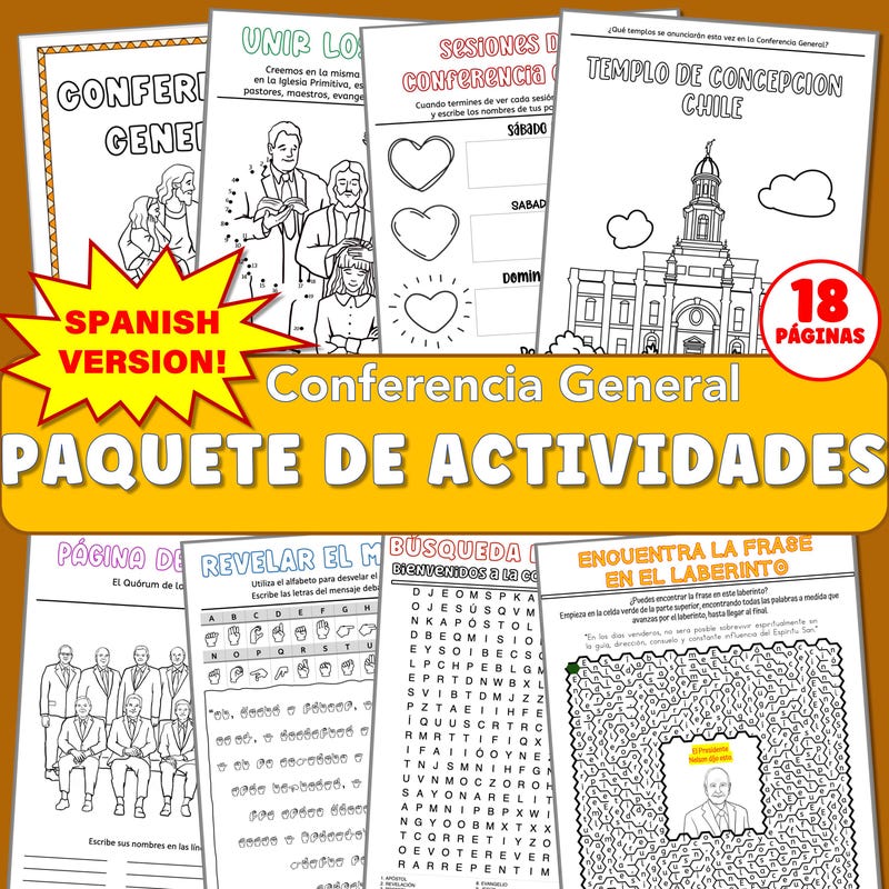 Lds Conference in Spanish - Etsy