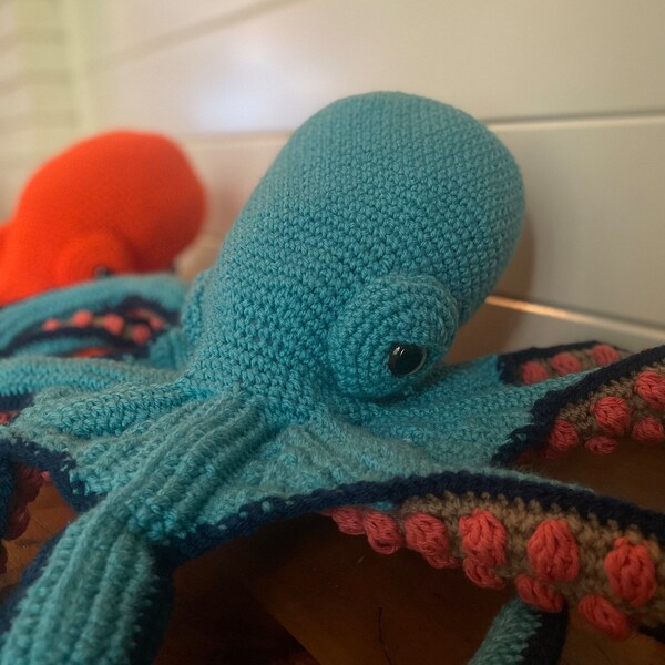 Realistic Octopus Crochet Pattern - Etsy