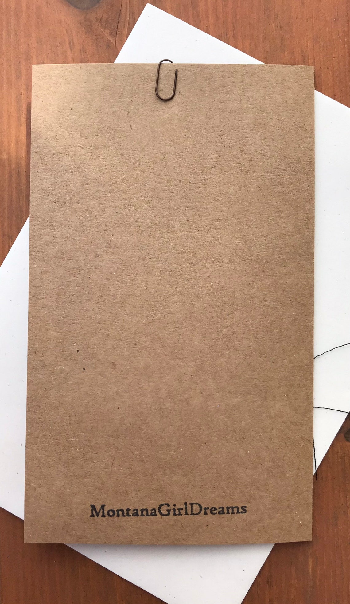 One-of-a-kind Blank Greeting/note Card, Collage Using Vintage Materials ...