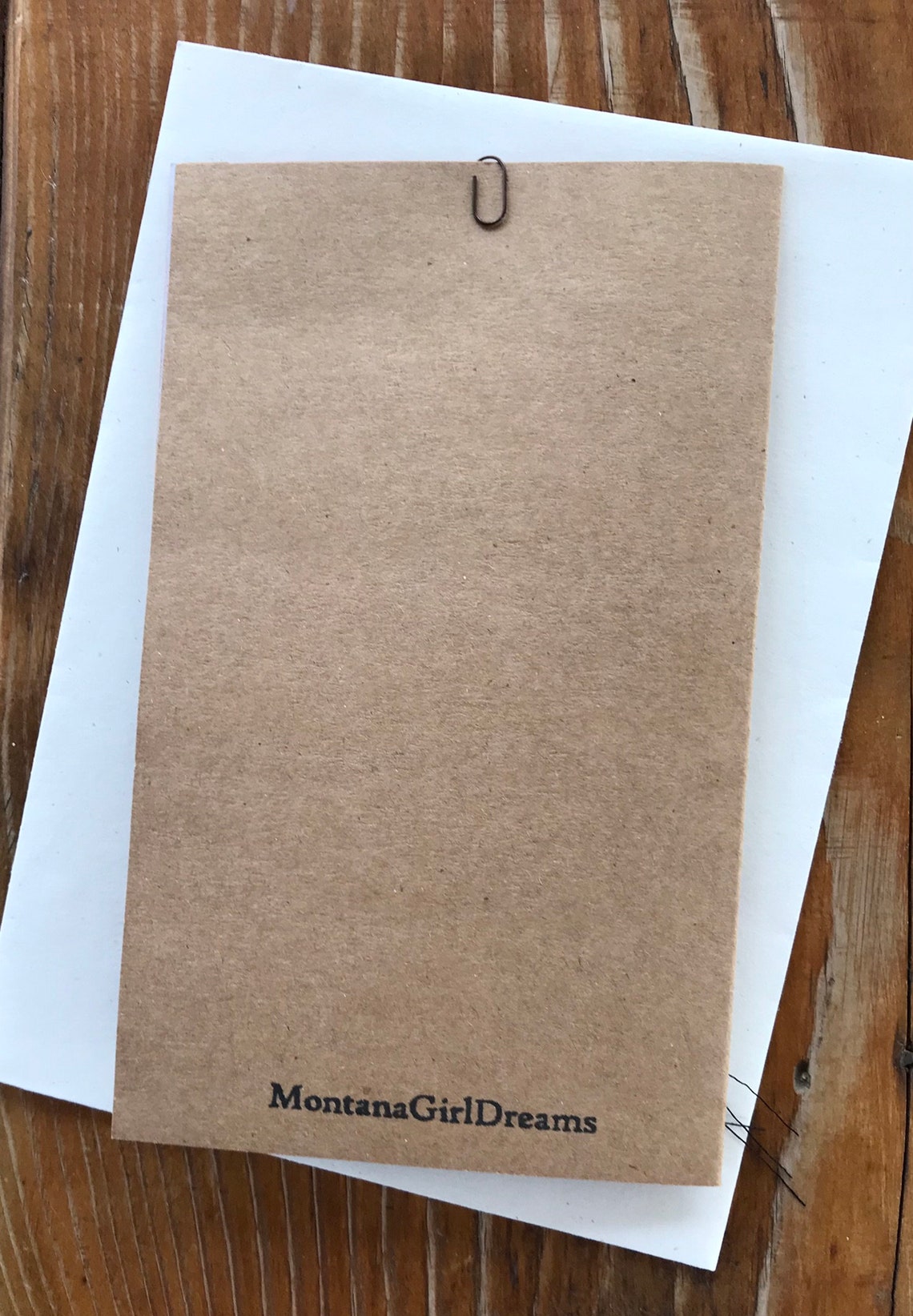 One-of-a-kind Blank Greeting/note Card, Collage Using Vintage Materials ...