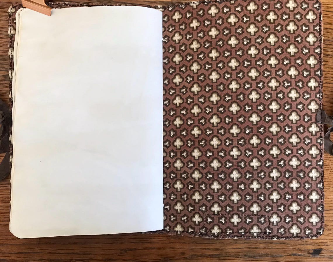 Soft Cover Junk Journal, Western Themed Journal, Vintage Themed ...