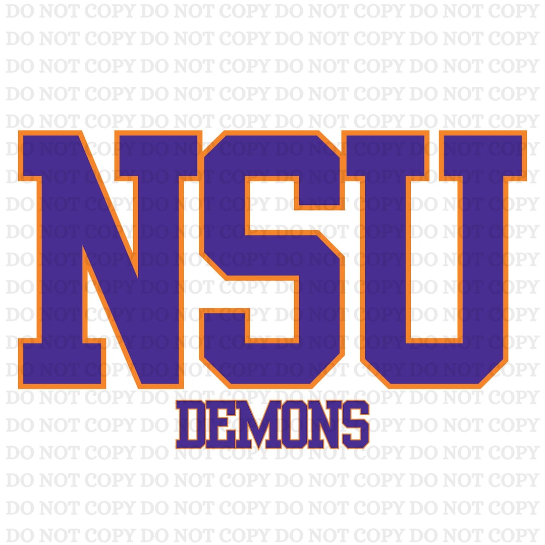 Demons Varsity PNG - Etsy