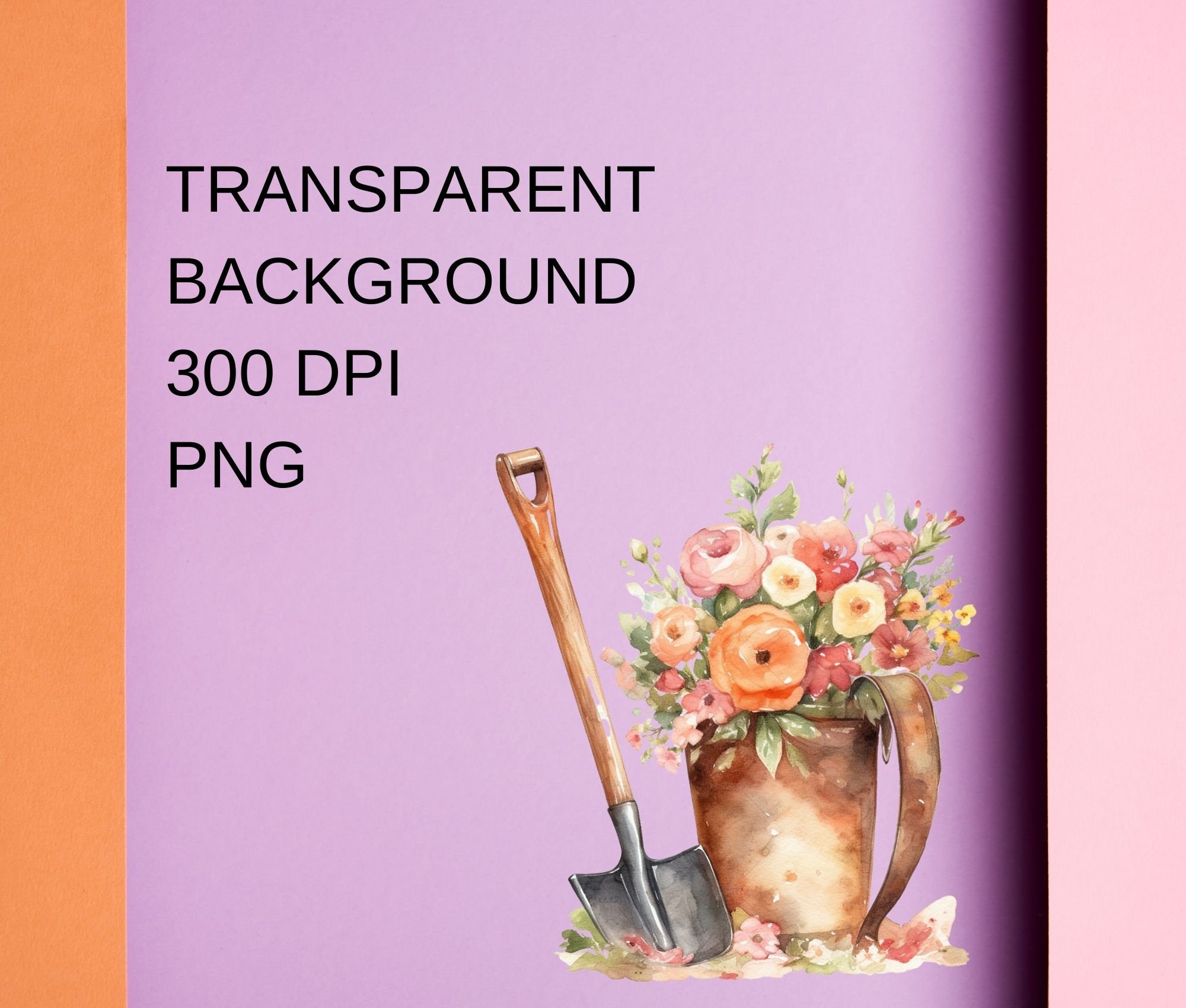 Rustic Charm: Spring Clipart Farmhouse Scenes Garden - Etsy