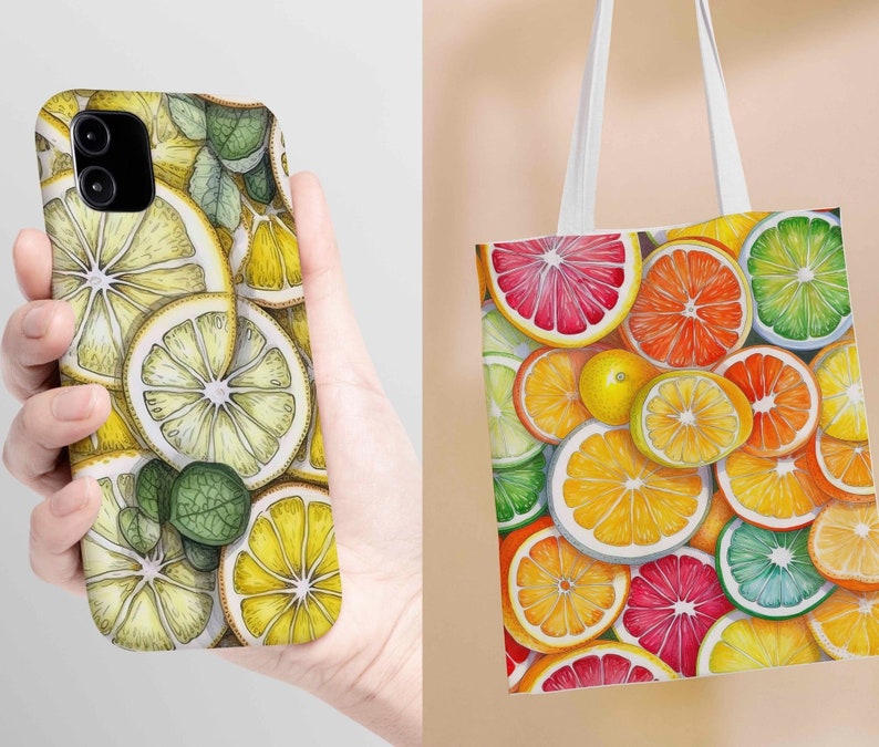 Fresh Citrus Digital Clipart Set Lemon and Lime Fruit Clipart, Watercolor Lemon, Lemonade Stand ...