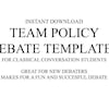 Spark Debate Cards 30 Task Cards for Conversation Debate Topics ...