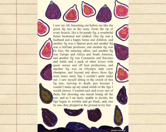 Fig Tree Poem Analogy Poster | Custom Designs Available Upon Messaging ...