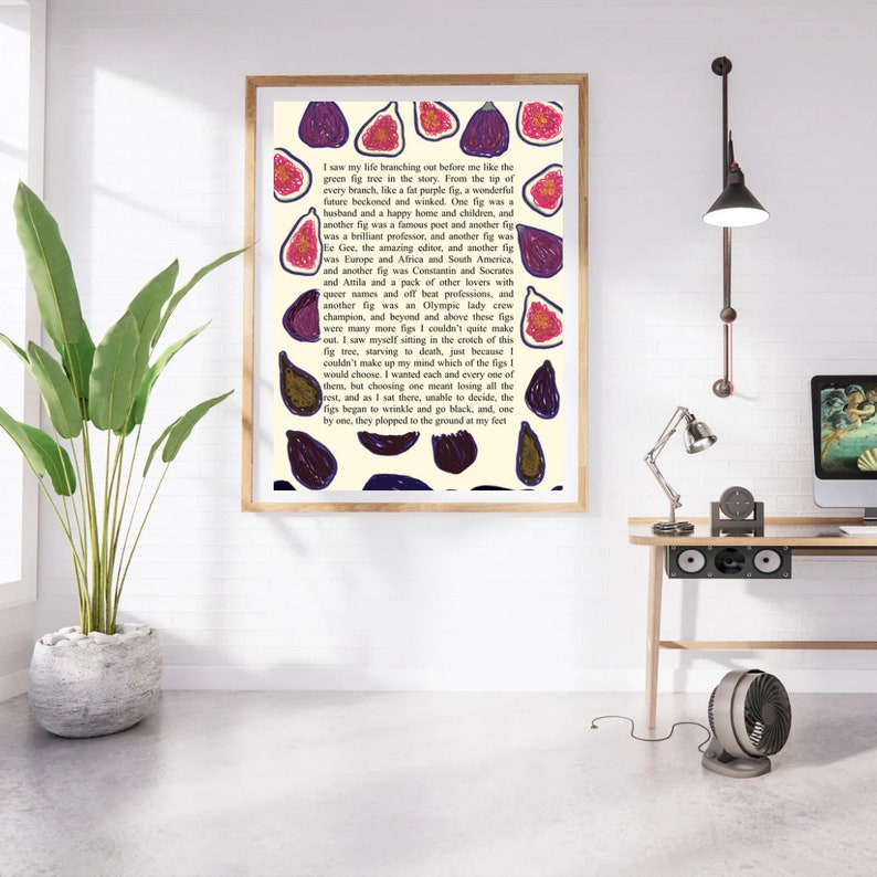 Fig Tree Poem Analogy Poster | Custom Designs Available Upon Messaging ...