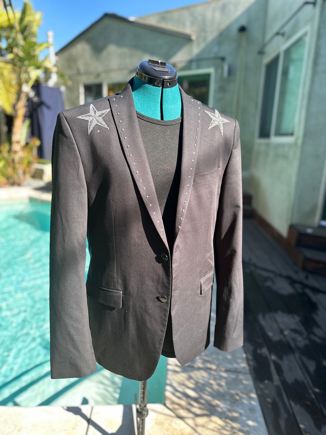 Nautical Star Suit Star Blazer Lone Star Jacket Country Suit Prom Suit ...