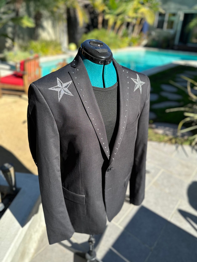 Nautical Star Suit Star Blazer Lone Star Jacket Country Suit Prom Suit ...