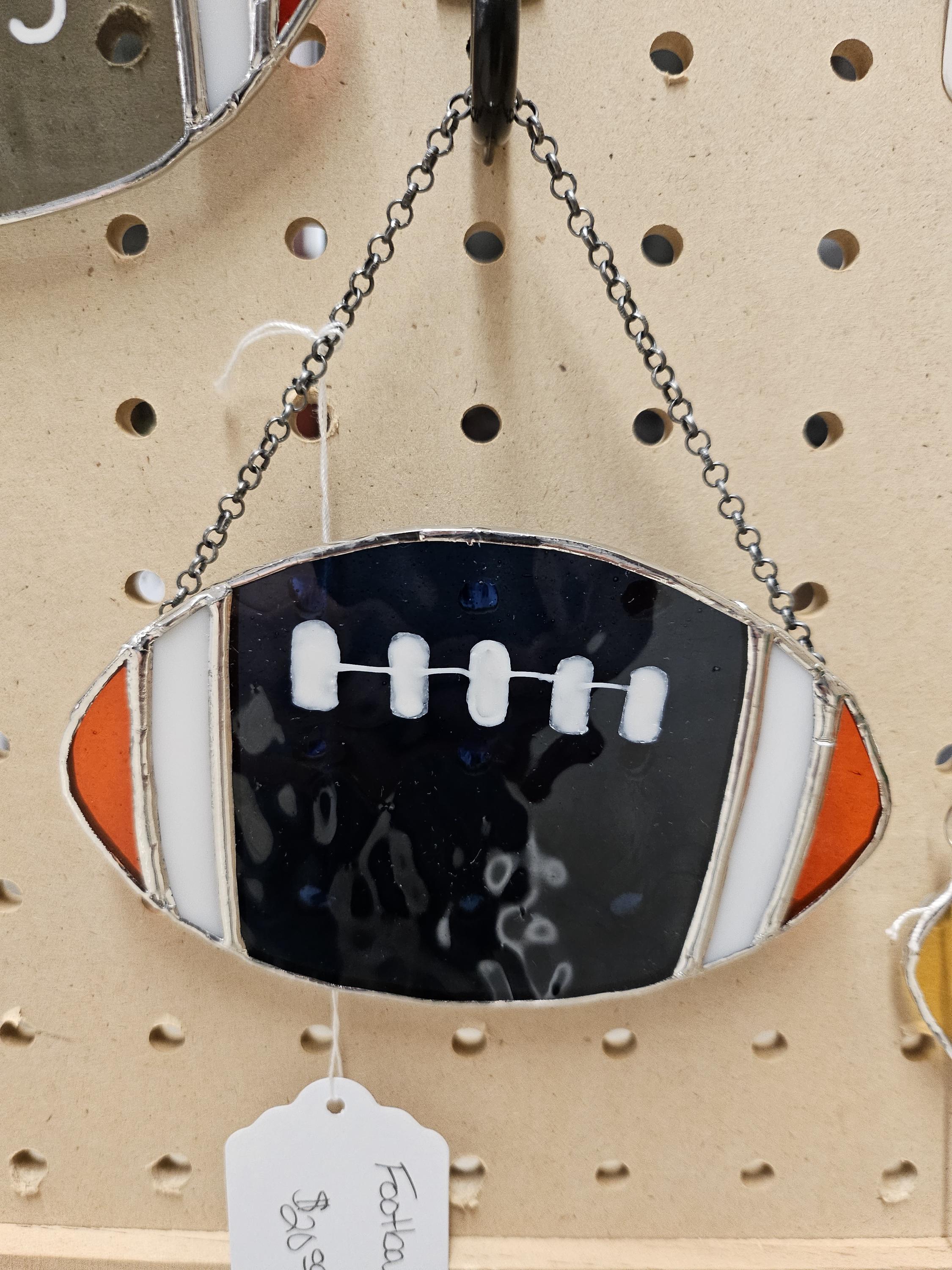 Stained Glass Customized Team Football, Sports Gifts, Window Hanging ...