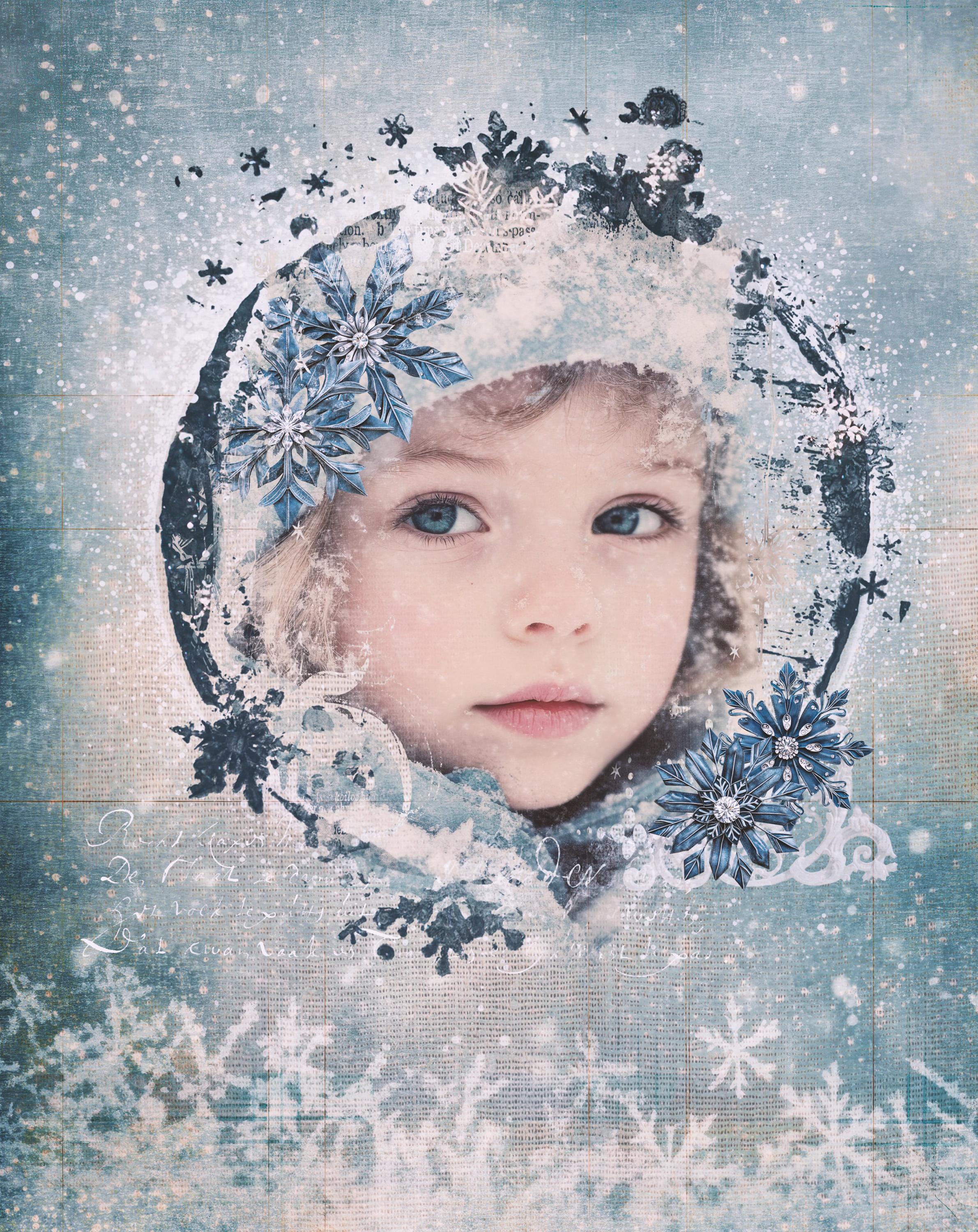 Celebrate a Snow Day Backgrounds, Commercial Use, JPG, Junk Journal ...
