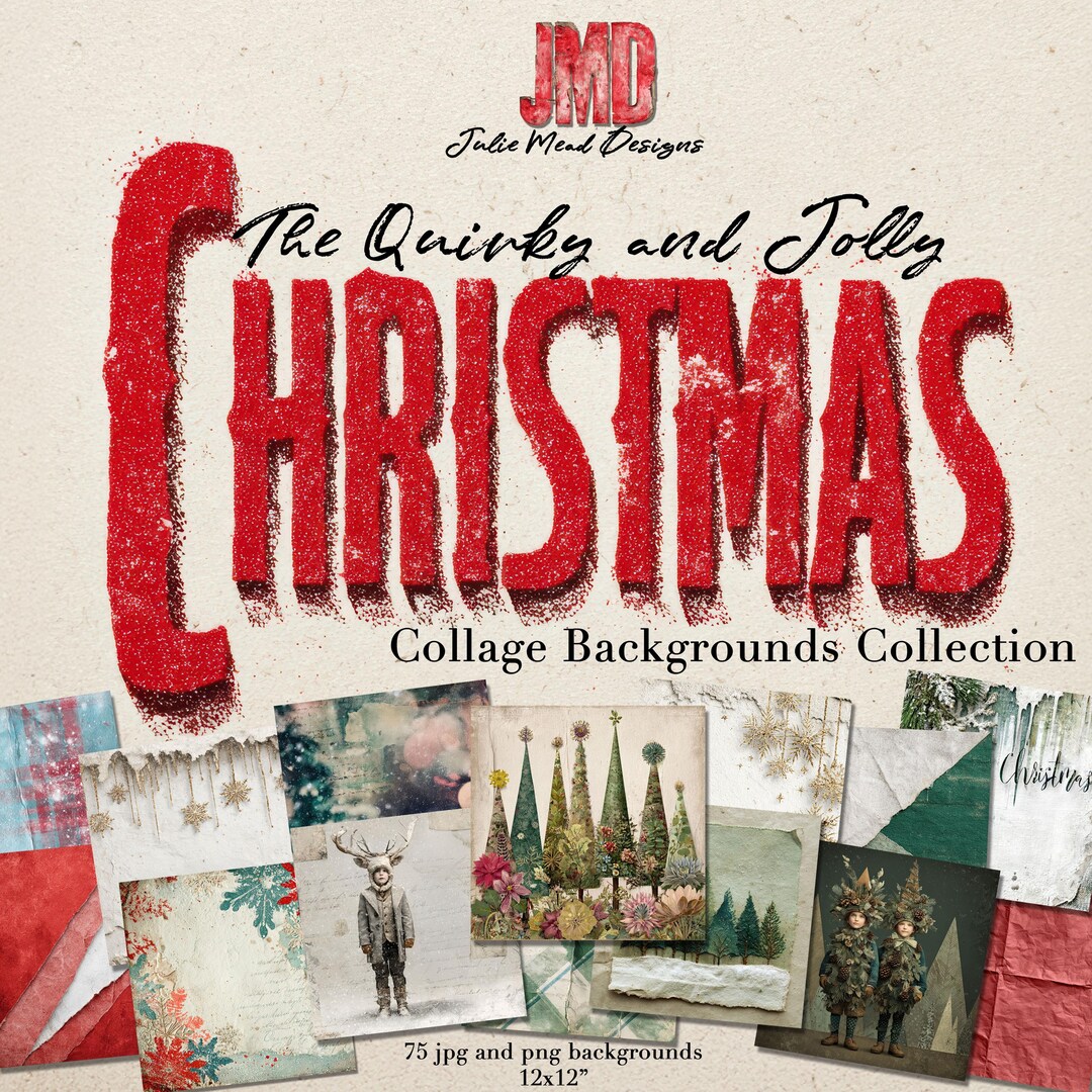 The Quirky and Jolly Christmas Collage Collection Part 4 the ...
