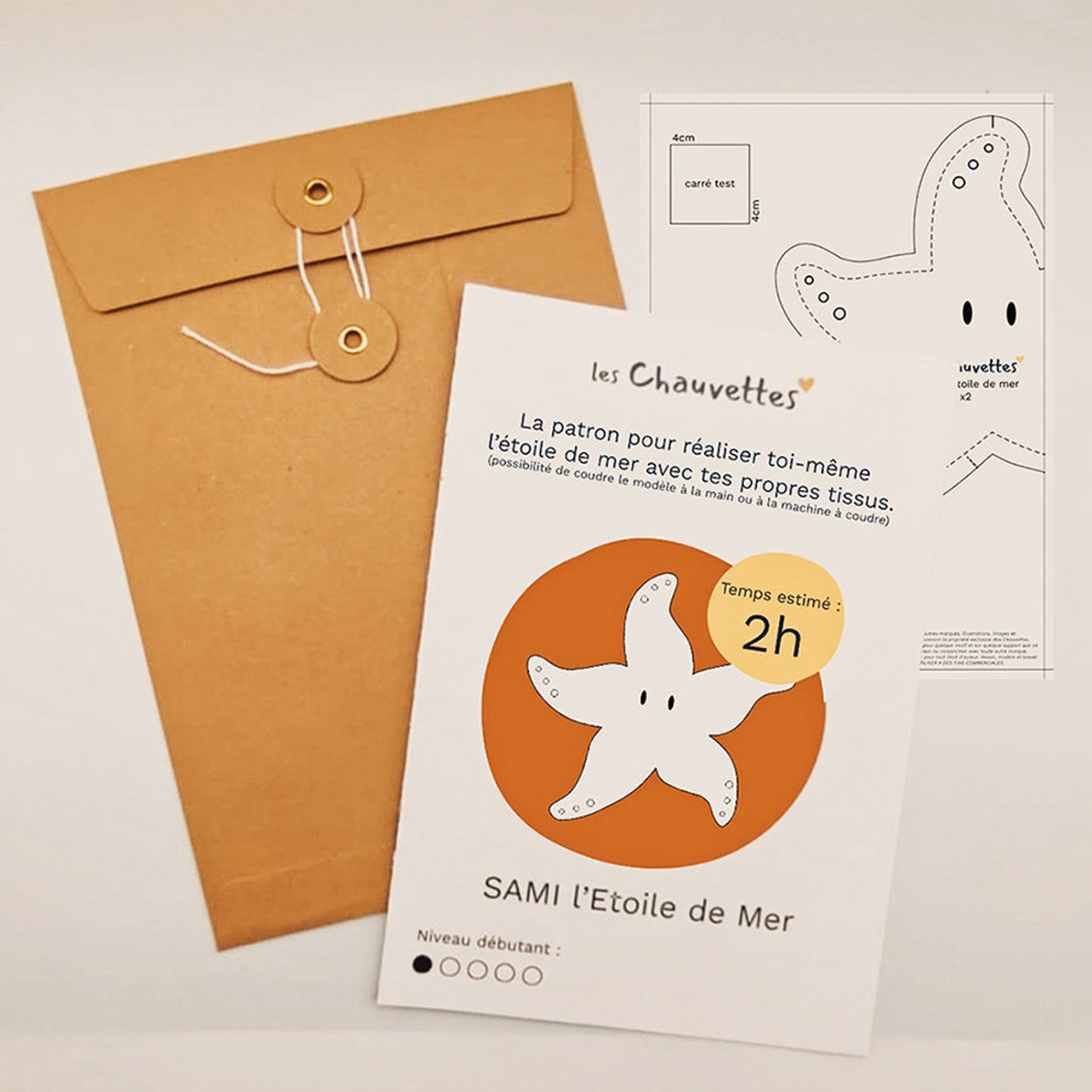 SAMI Starfish Sewing Pattern to Download - Etsy