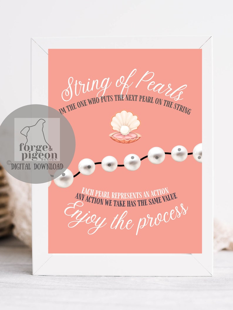 String of Pearls - Phil Stutz (3 Designs) - Etsy