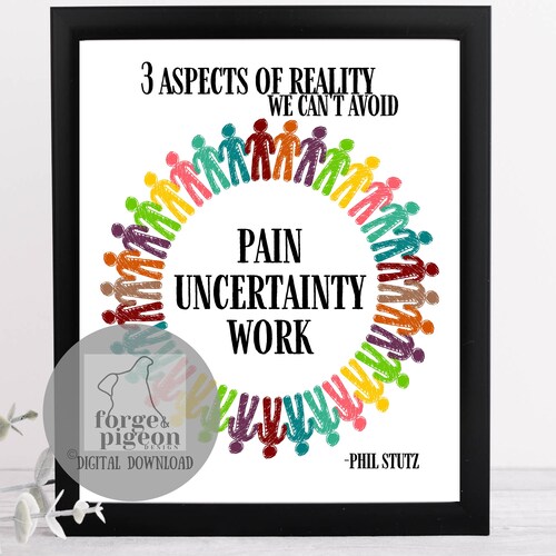 Radical Acceptance Phil Stutz - Etsy