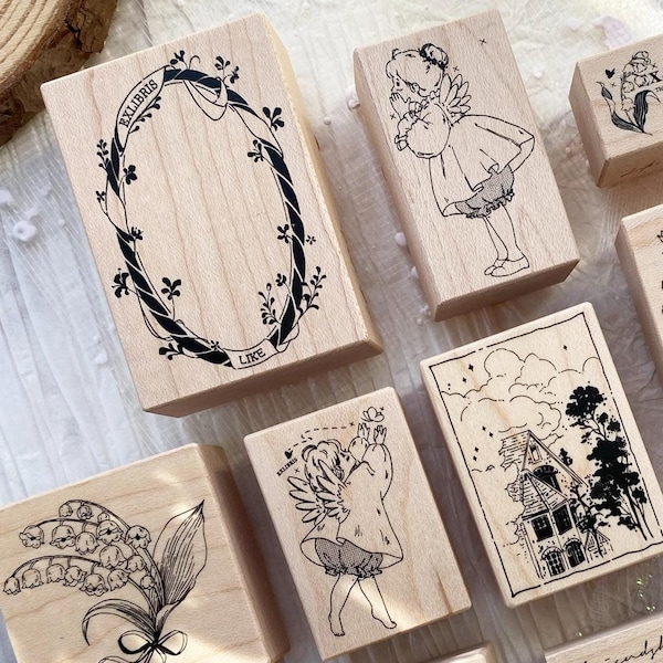 Fairy Stamps - Etsy