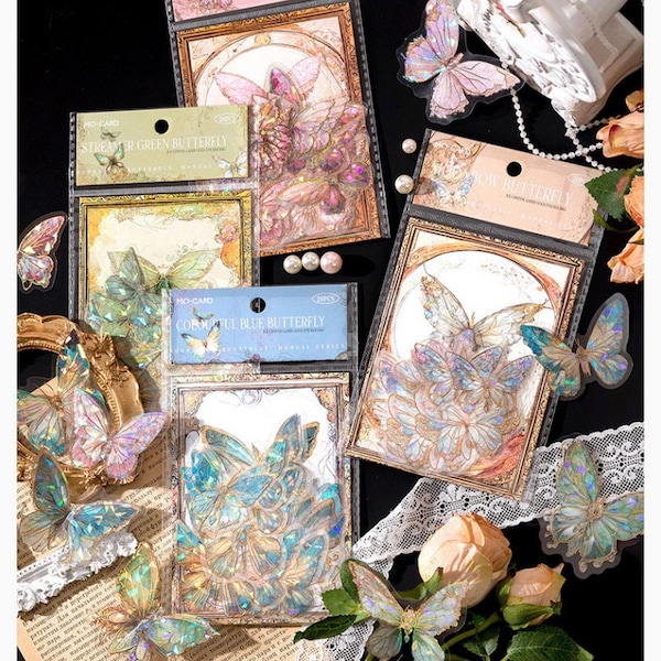 Butterfly Stickers - Etsy
