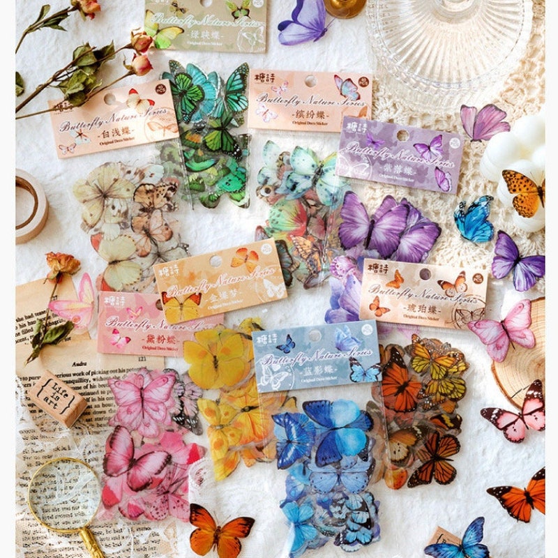 Butterfly Stickers - Etsy